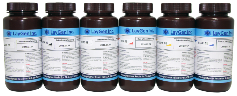 SLA 소재 - LayGen